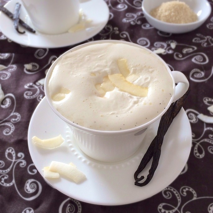 Vanilla Coconut Milk Steamer - The Recipe ReDux