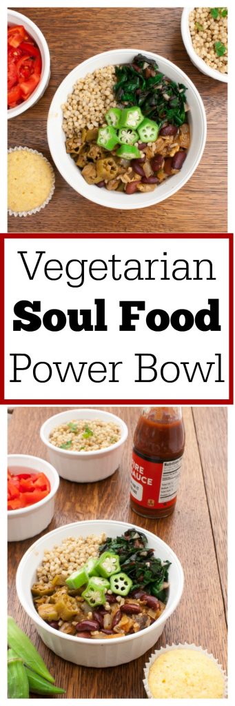 Vegetarian Soul Food Power Bowl