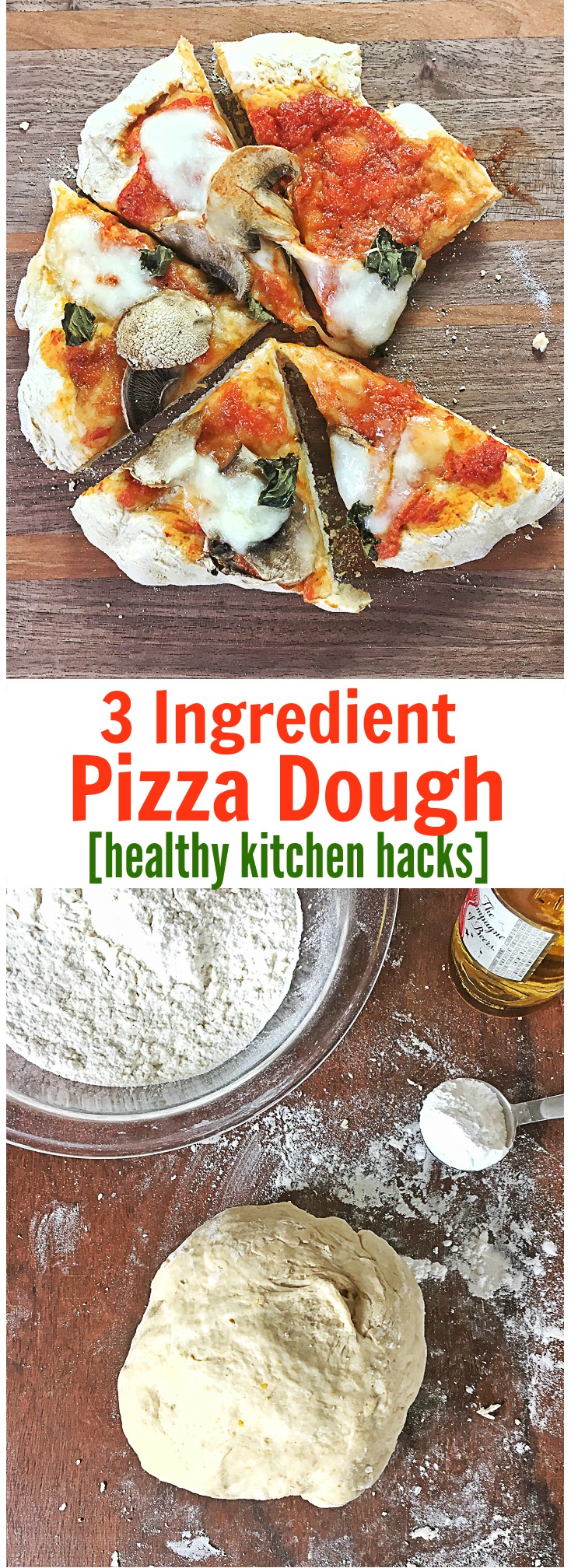 3 Ingredient Pizza Dough